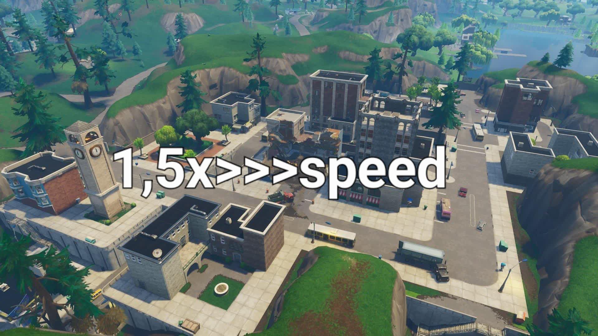 Tilted Towers 1.5x>>>SPEED [ wk_weron ] – Fortnite Creative Map Code