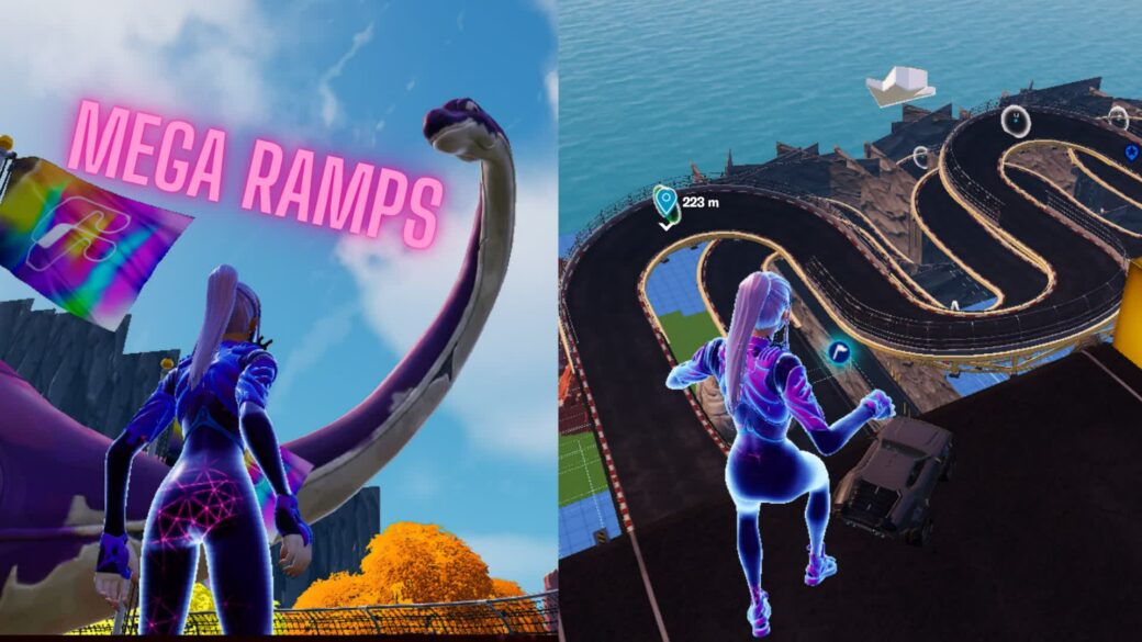MEGA RAMPS [ brunagamer ] – Fortnite Creative Map Code