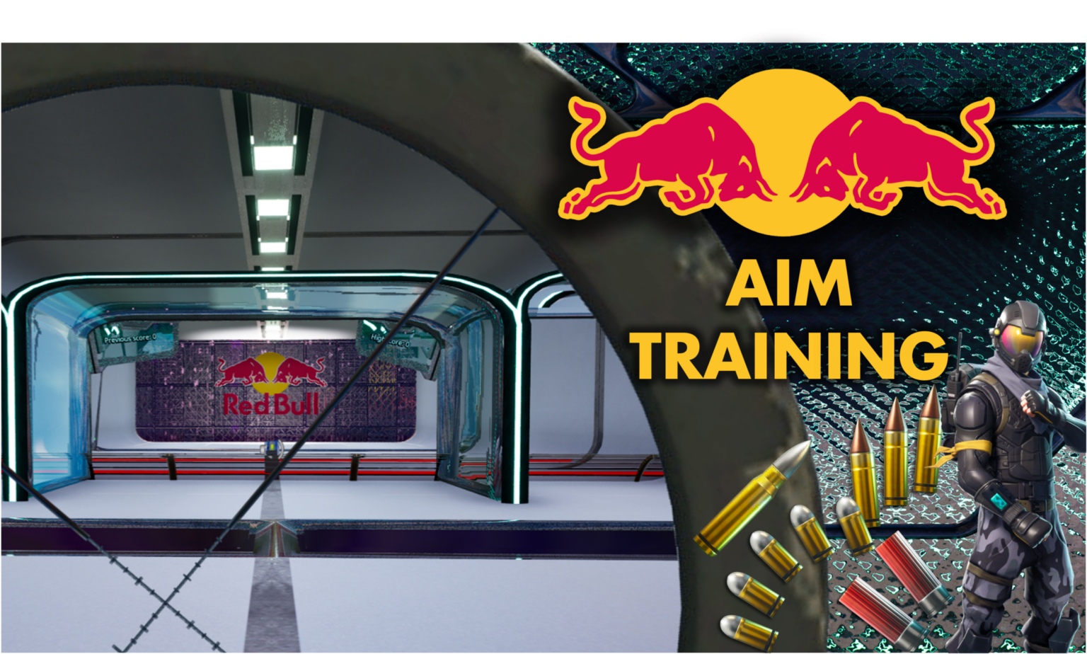Redbull Aim Training [ mapshot ] – Fortnite Creative Map Code