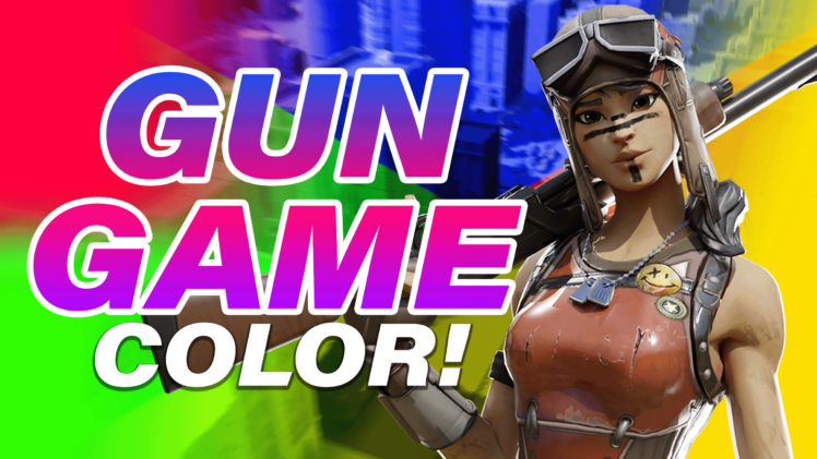 🌈COLOUR SWITCH GUN-GAME - TEAMS [ jallidus ] – Fortnite Creative Map Code