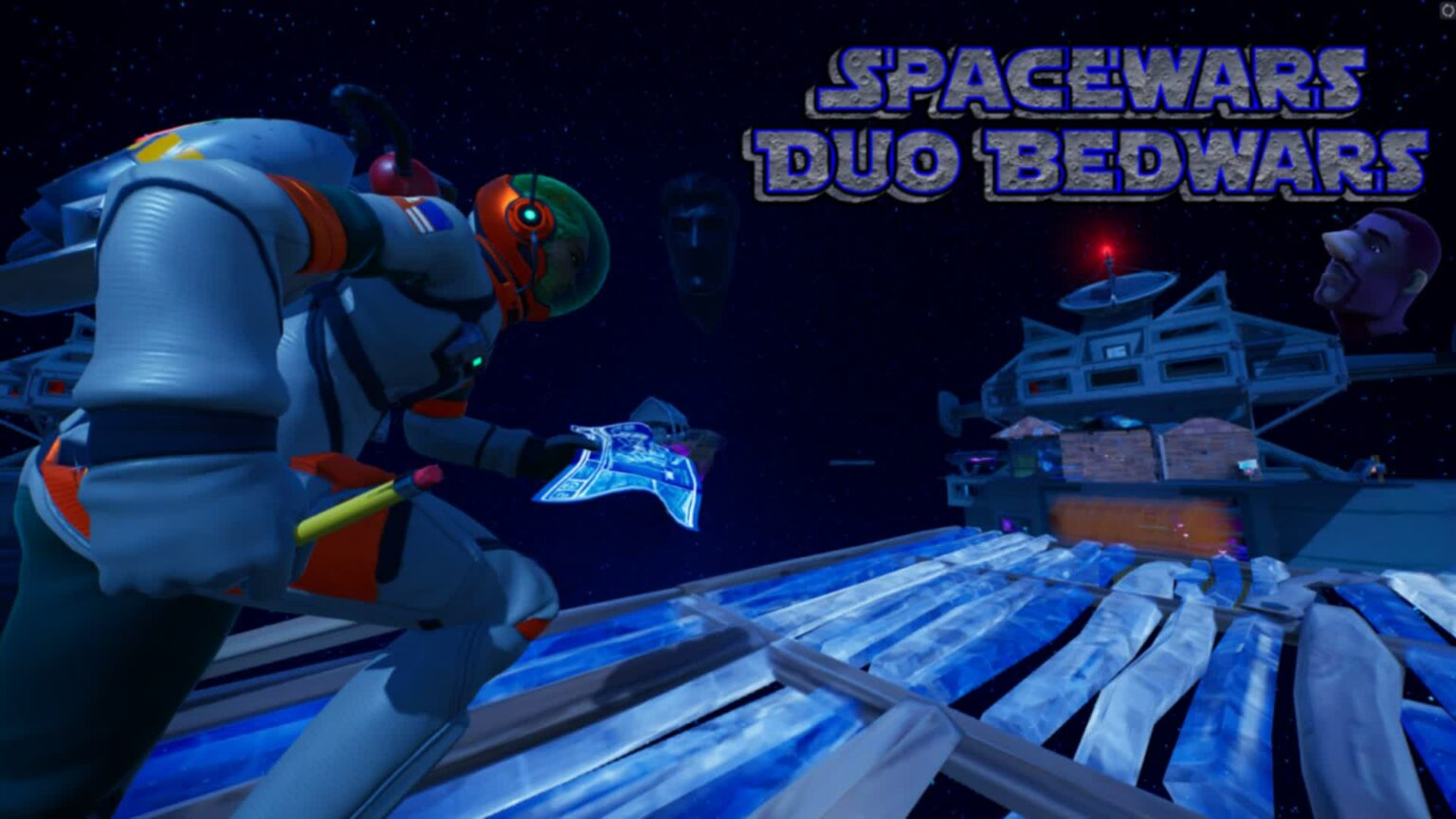 🛸 SpaceWars 🔫 Duo Bedwars! 🛌 - XP! 👾 [ zernacreations ] – Fortnite Creative Map Code