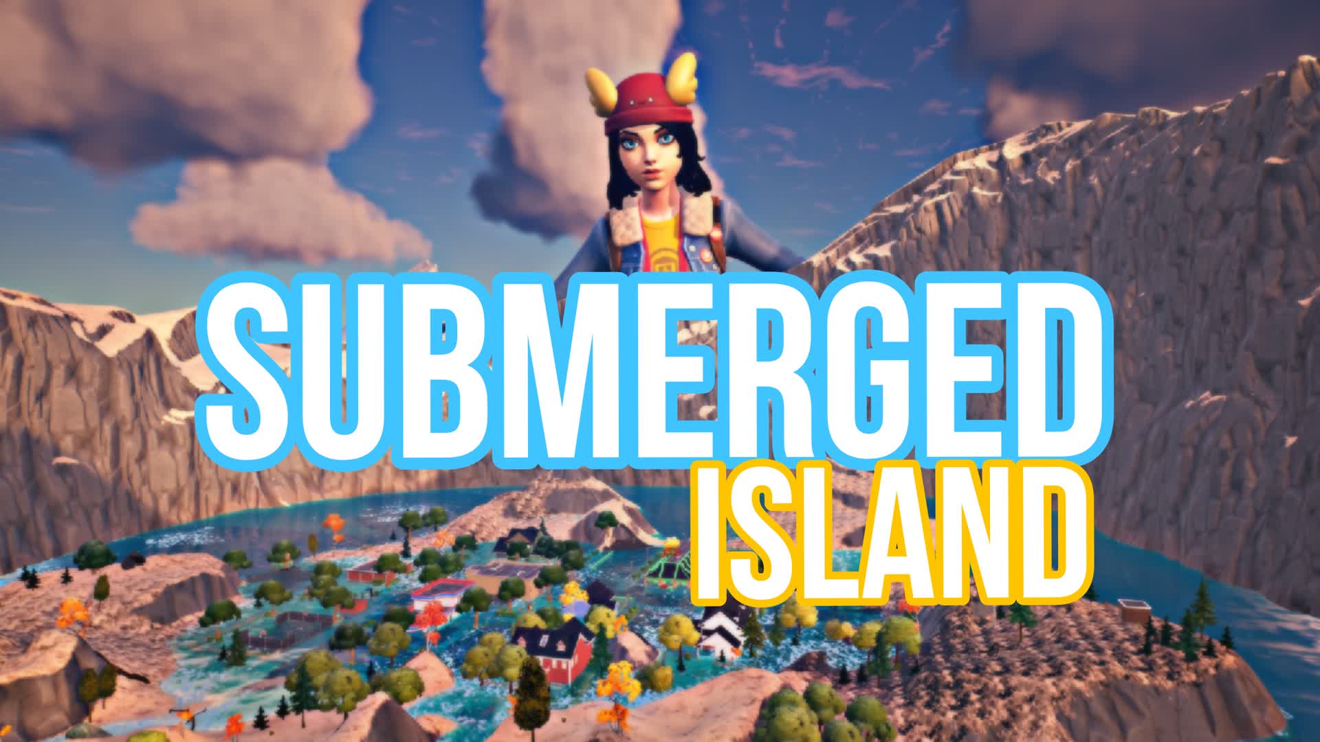 Submerged Island - Team Battles [ builderfn ] – Fortnite Creative Map Code