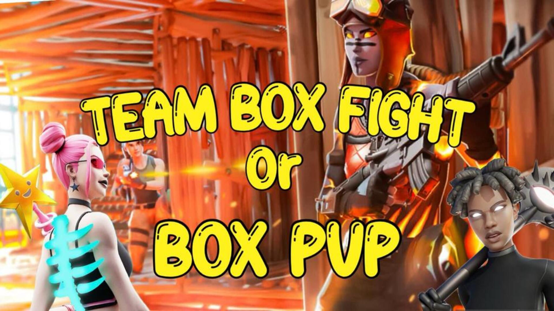 TEAM BOX FIGHT OR BOX PVP [ lucio91 ] – Fortnite Creative Map Code