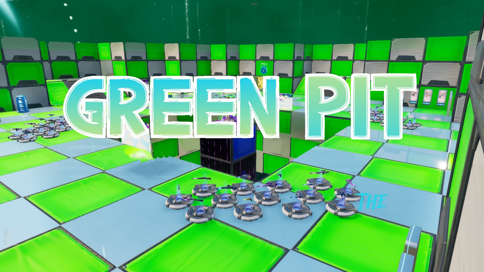 The Pit - GREEN [ czz ] – Fortnite Creative Map Code