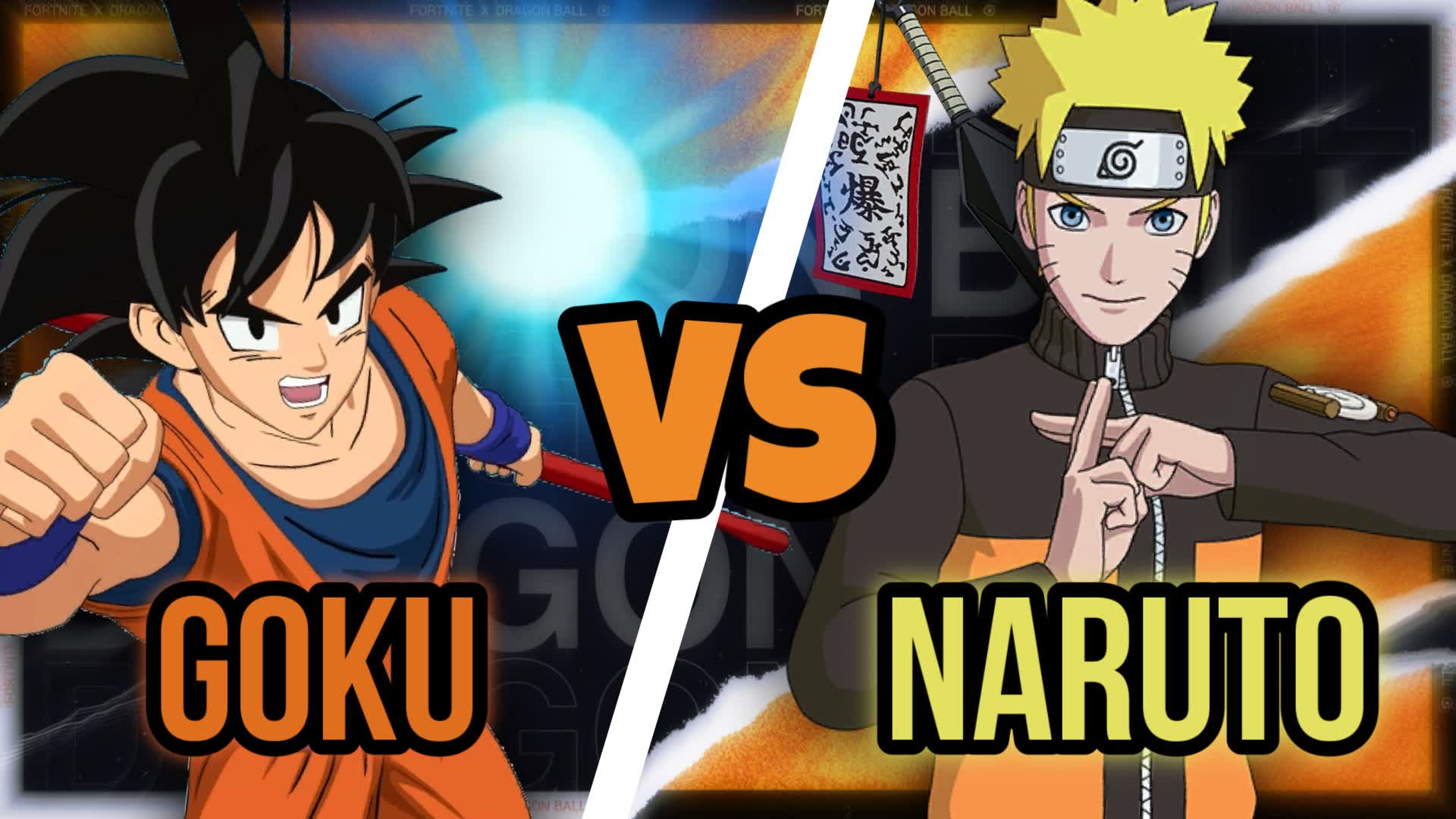 🔥 Goku VS Naruto 🌩️ Rumble [ teammyst ] – Fortnite Creative Map Code