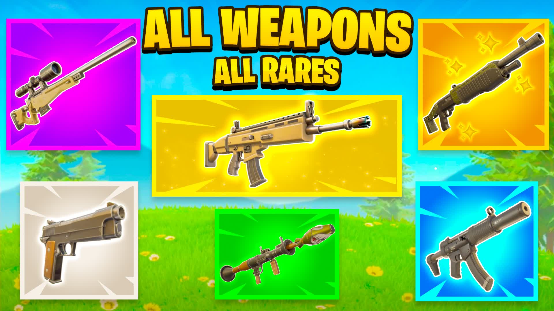 Funny world FFA- All weapons & All rares [ swmg ] – Fortnite Creative ...
