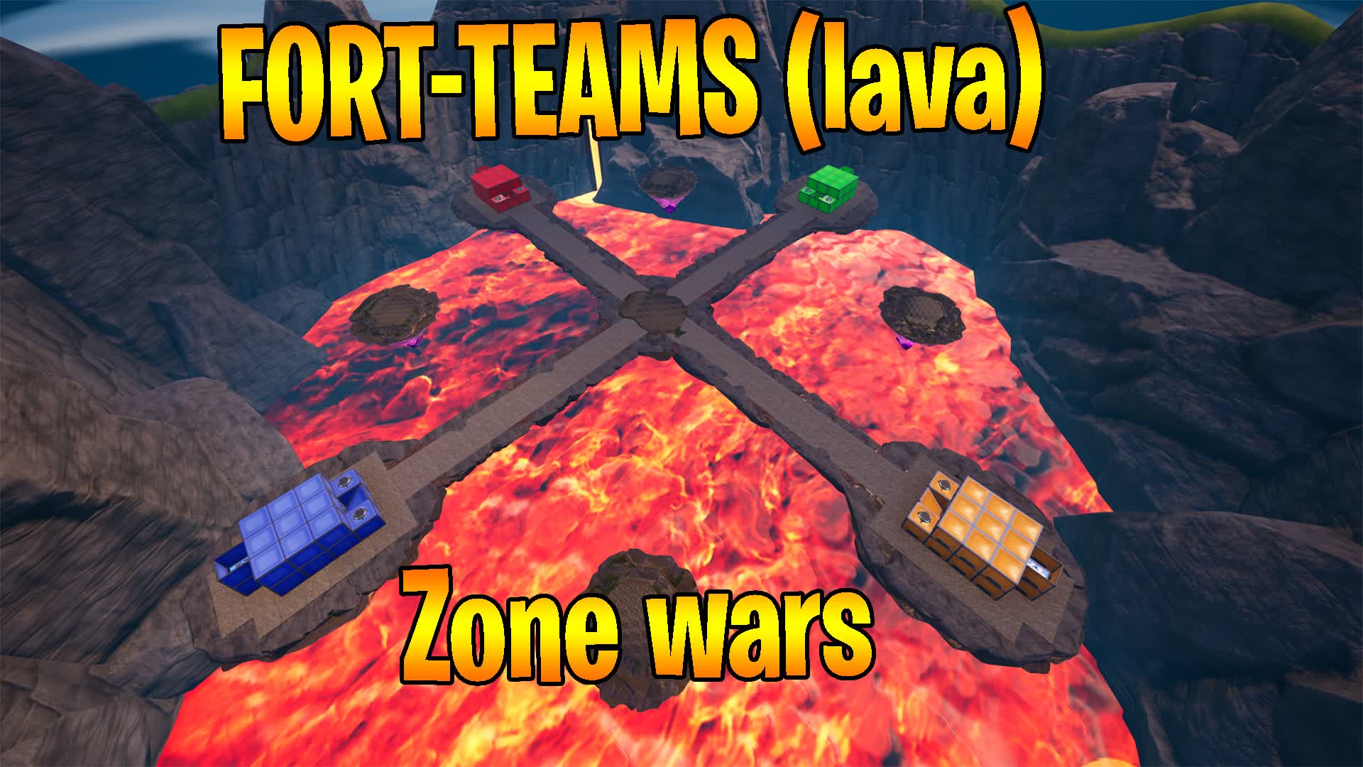 Fort-Teams (Lava) [ depc-yt ] – Fortnite Creative Map Code