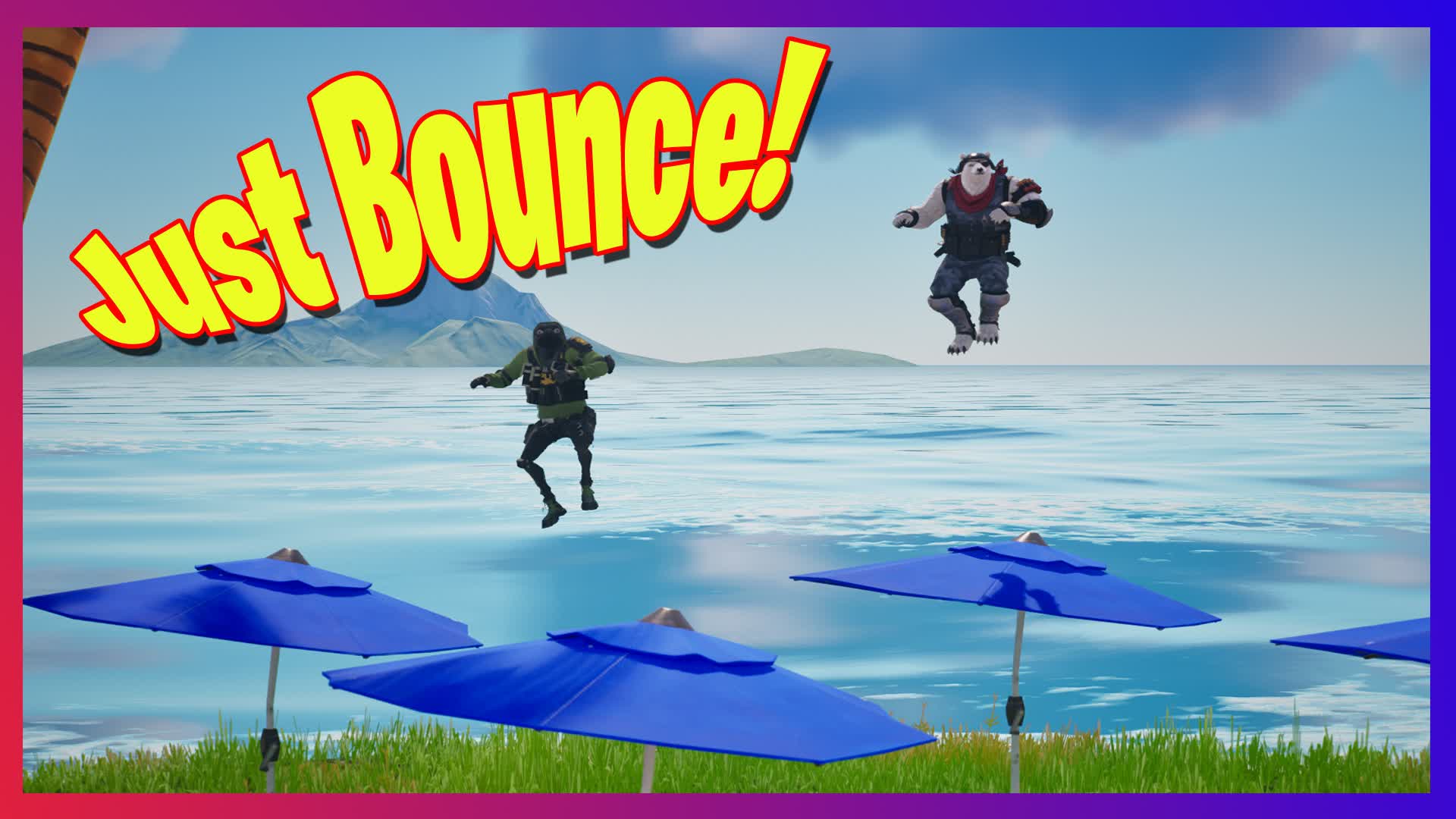 Just Bounce! [ m3nta7 ] – Fortnite Creative Map Code