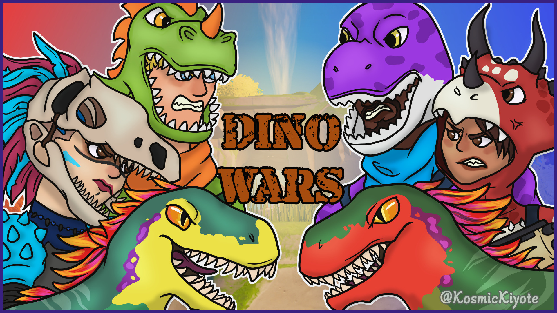 🦖Dino Wars🦕 [ kiyote ] – Fortnite Creative Map Code