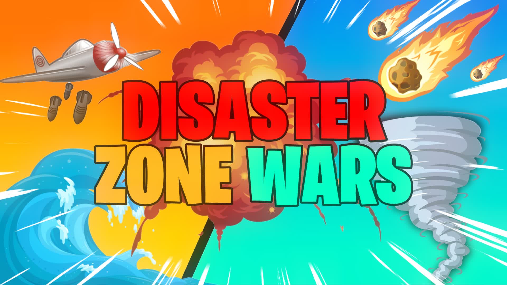 THE DISASTER ZONE WARS [ endercono ] – Fortnite Creative Map Code