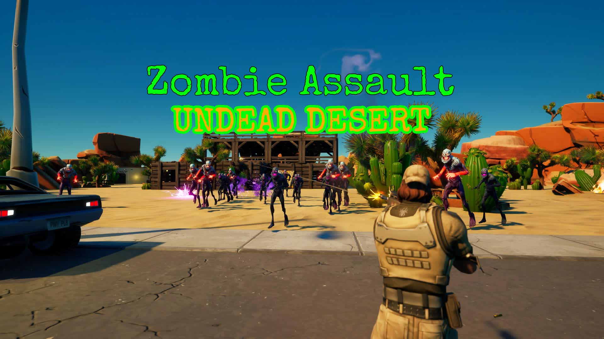 Zombie Assault: Undead Desert [ ricky-pug ] – Fortnite Creative Map Code