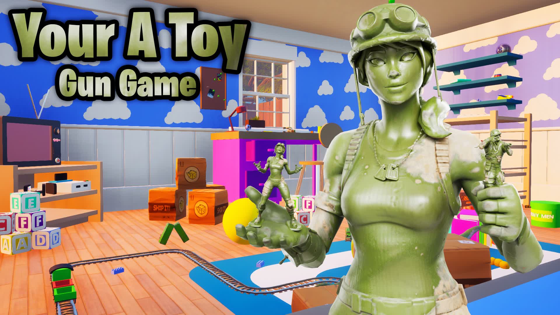 Your A Toy - Gun Game [ cobbfather ] – Fortnite Creative Map Code