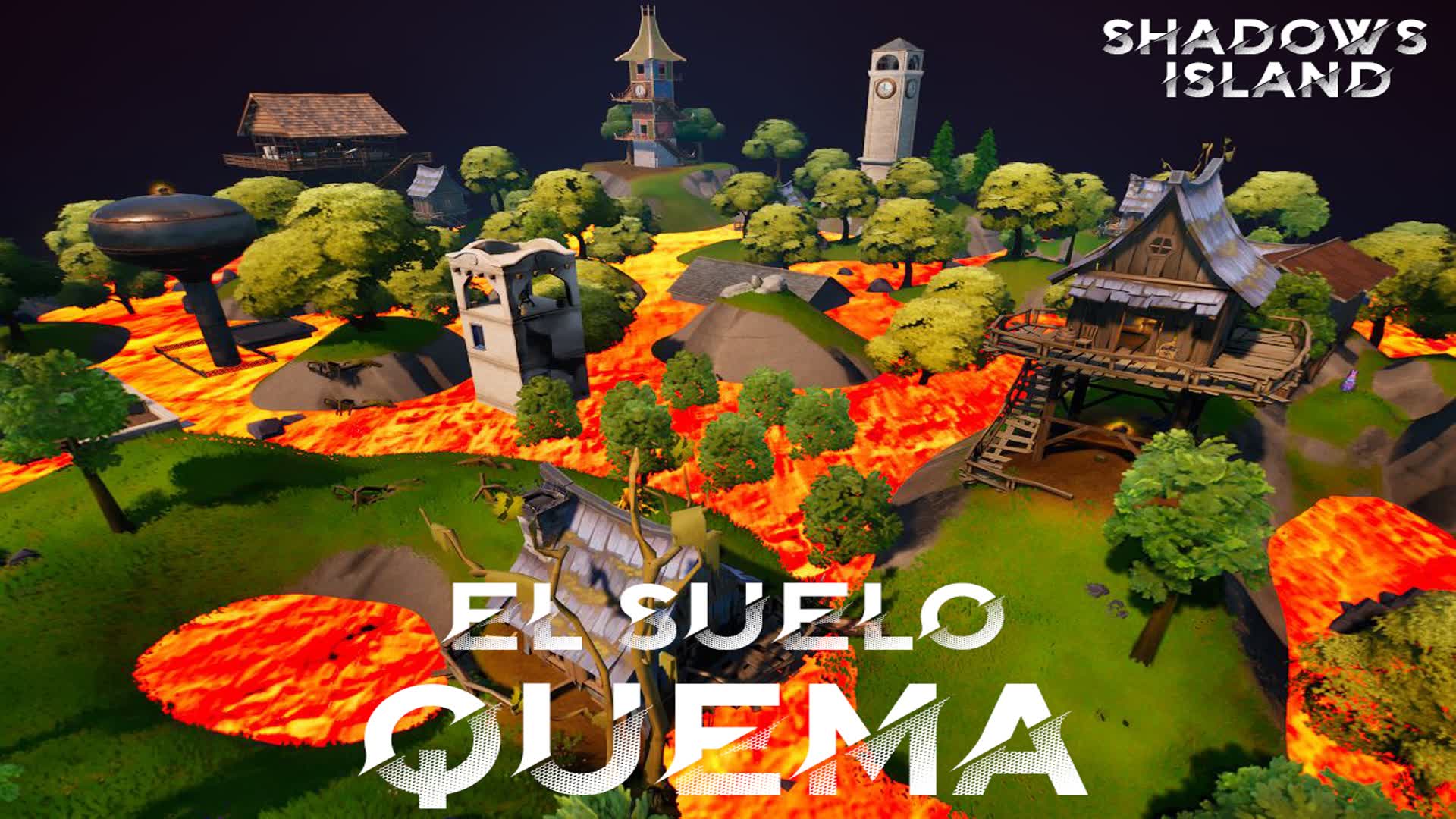 Suelo Quema Shadows Islands [ jhon-shadow ] – Fortnite Creative Map Code