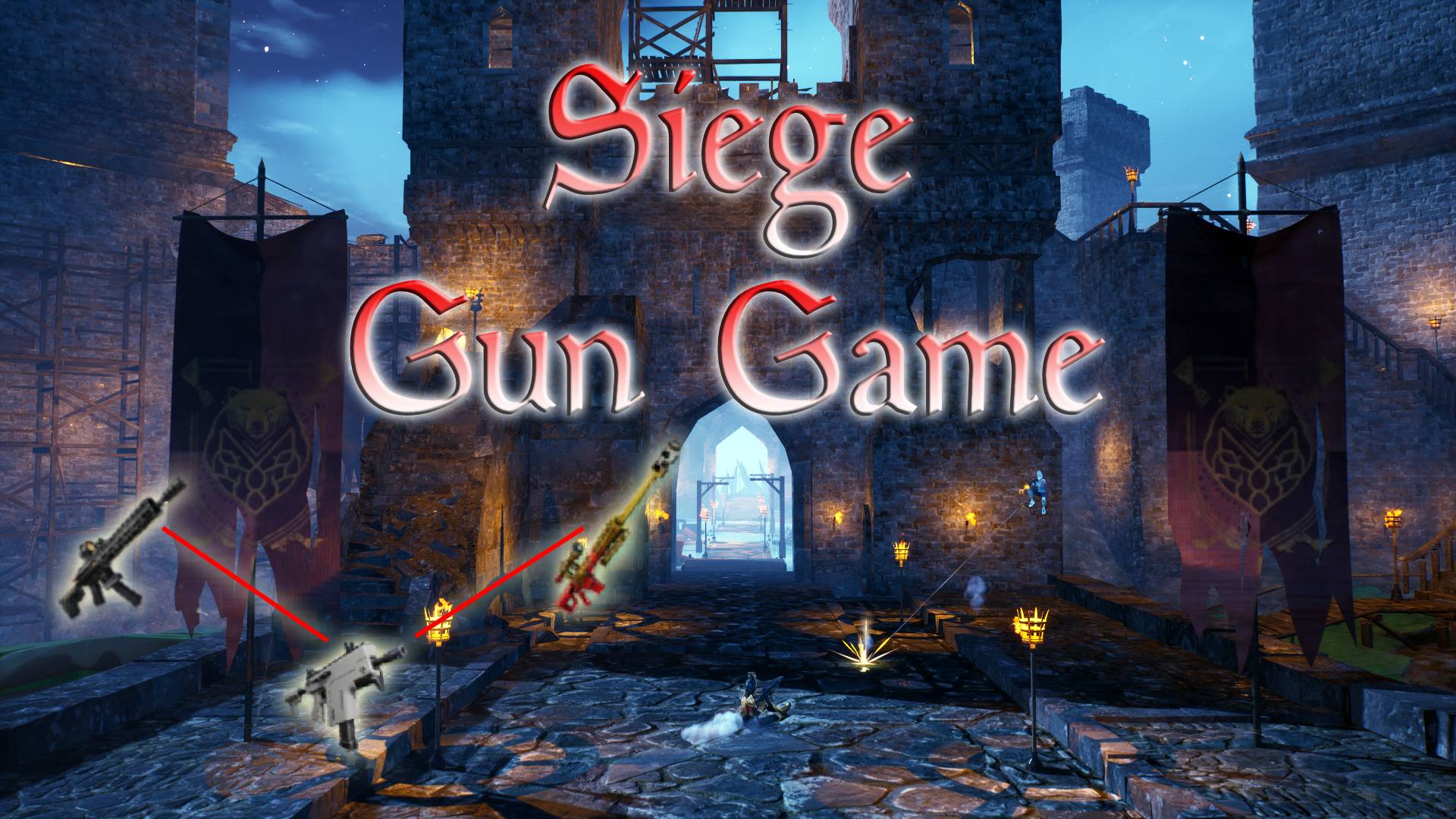 Siege GunGame [ unrealfitz ] – Fortnite Creative Map Code