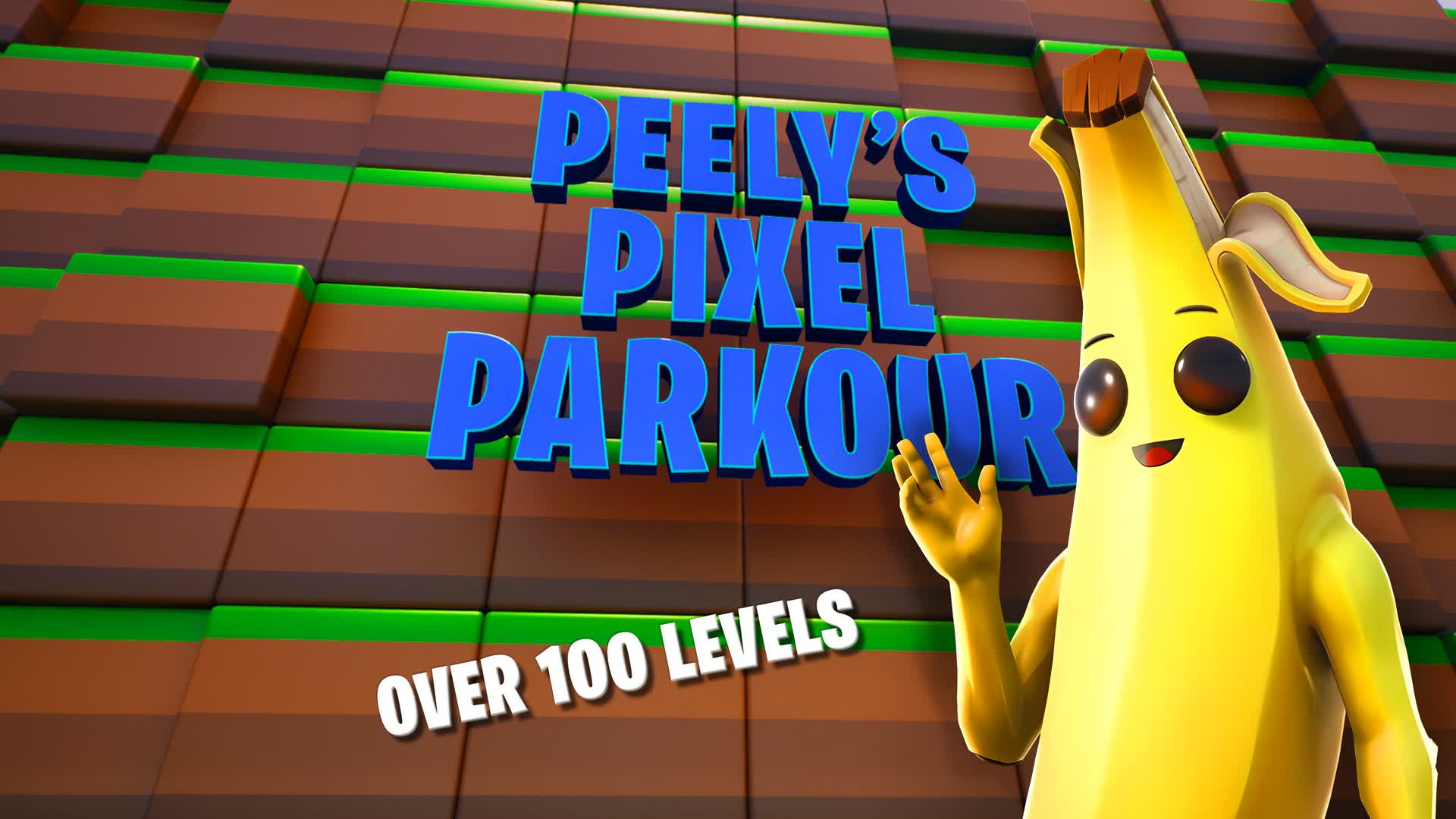 Peely's Pixel Parkour [ PixelandPoly ] – Fortnite Creative Map Code