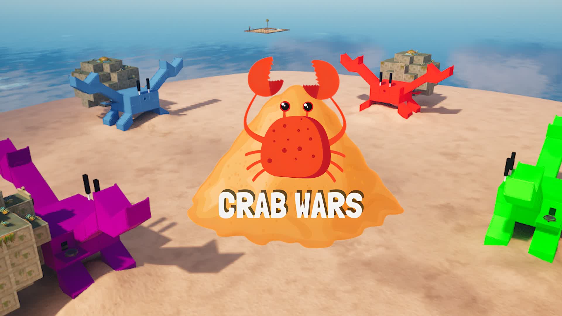 CRAB WARS 4v4v4v4 🦀 [ mindwell ] – Fortnite Creative Map Code