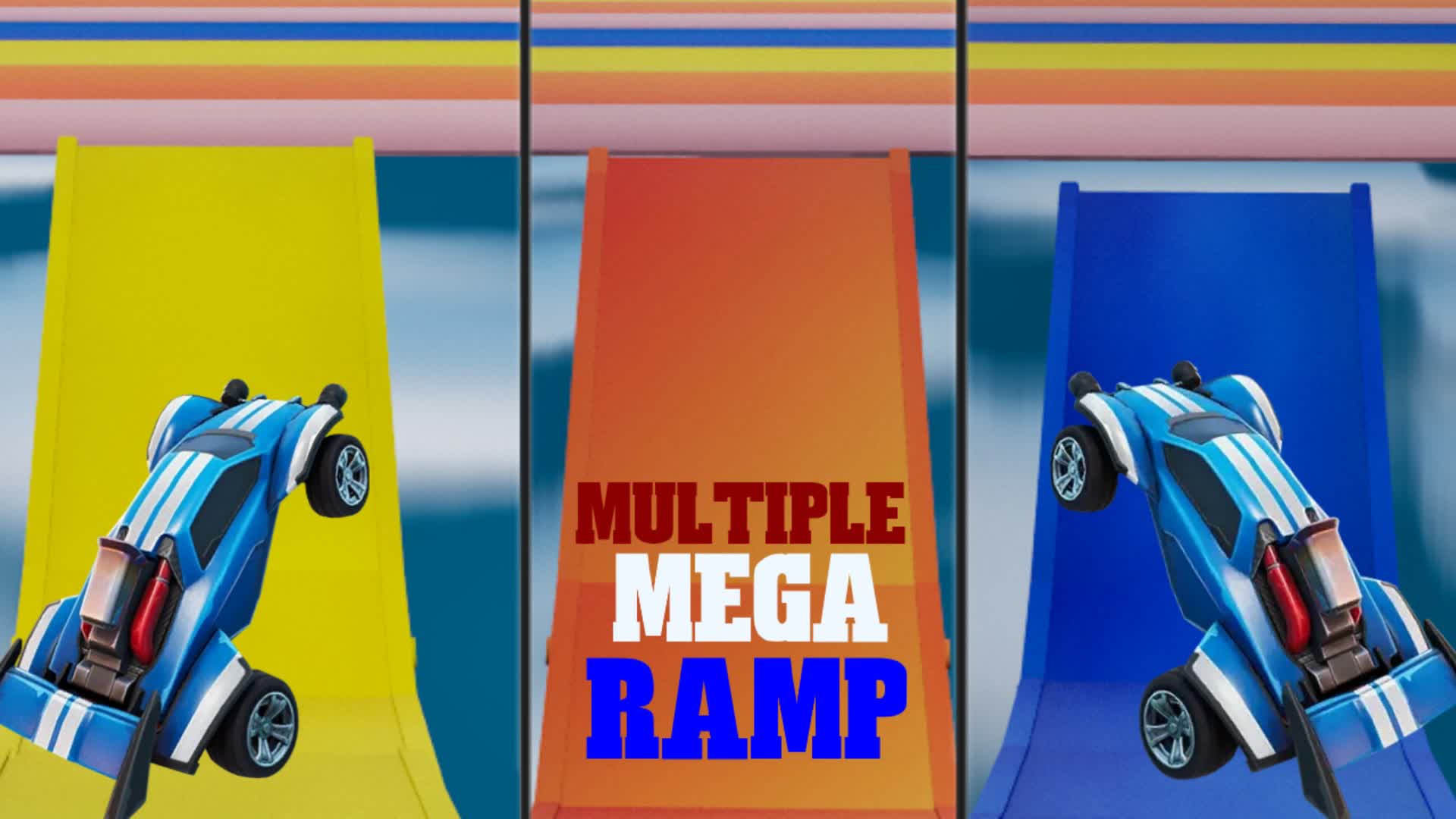 🏆MULTIPLE MEGA RAMP🏆 [ lazzqi ] – Fortnite Creative Map Code