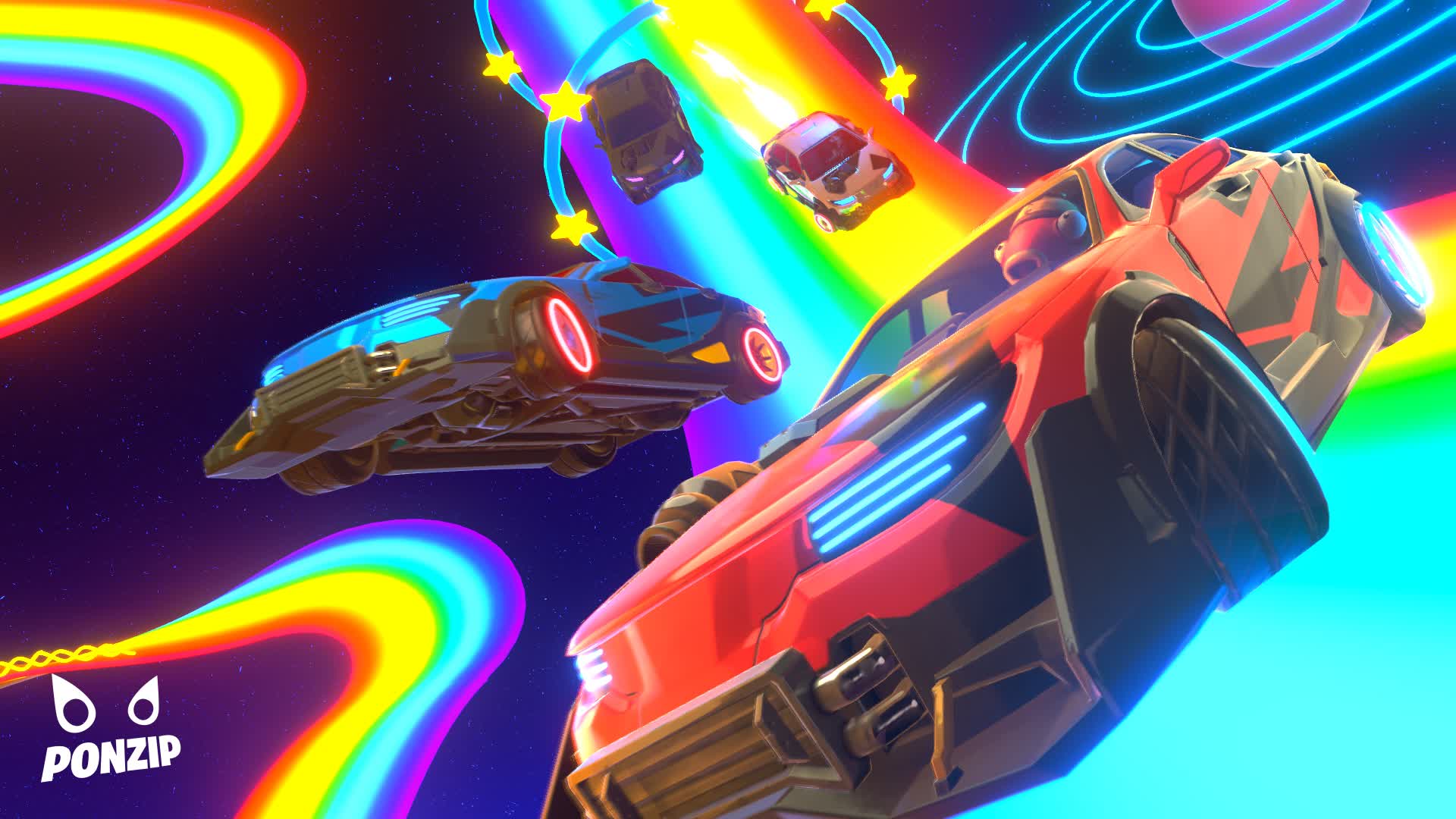 RAINBOW RUSH [ ponzip ] – Fortnite Creative Map Code