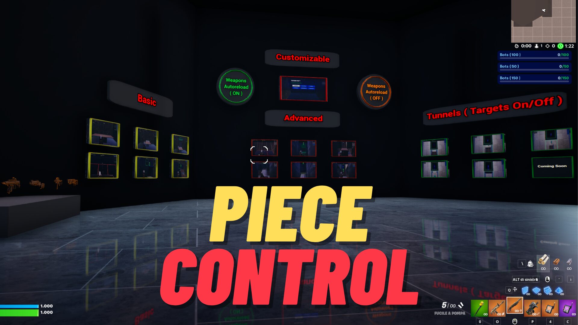 Piece Control Advanced [ auron-79 ] – Fortnite Creative Map Code