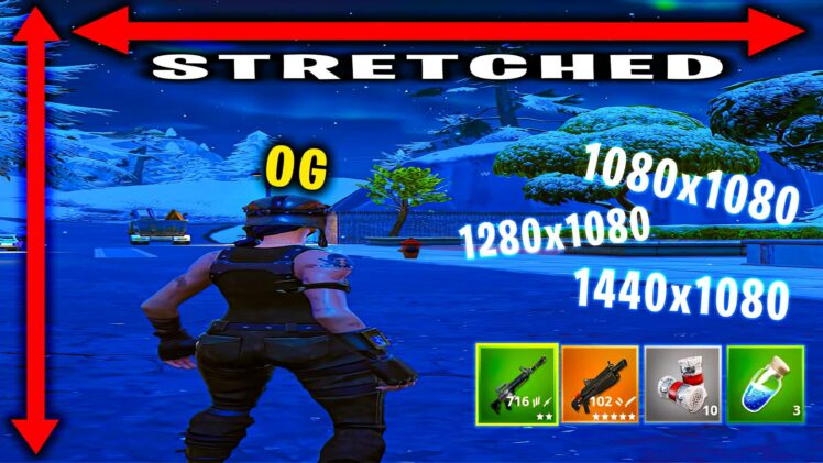 OG STRETCHED RES (ALL PLATFORMS) [ orange ] – Fortnite Creative Map Code