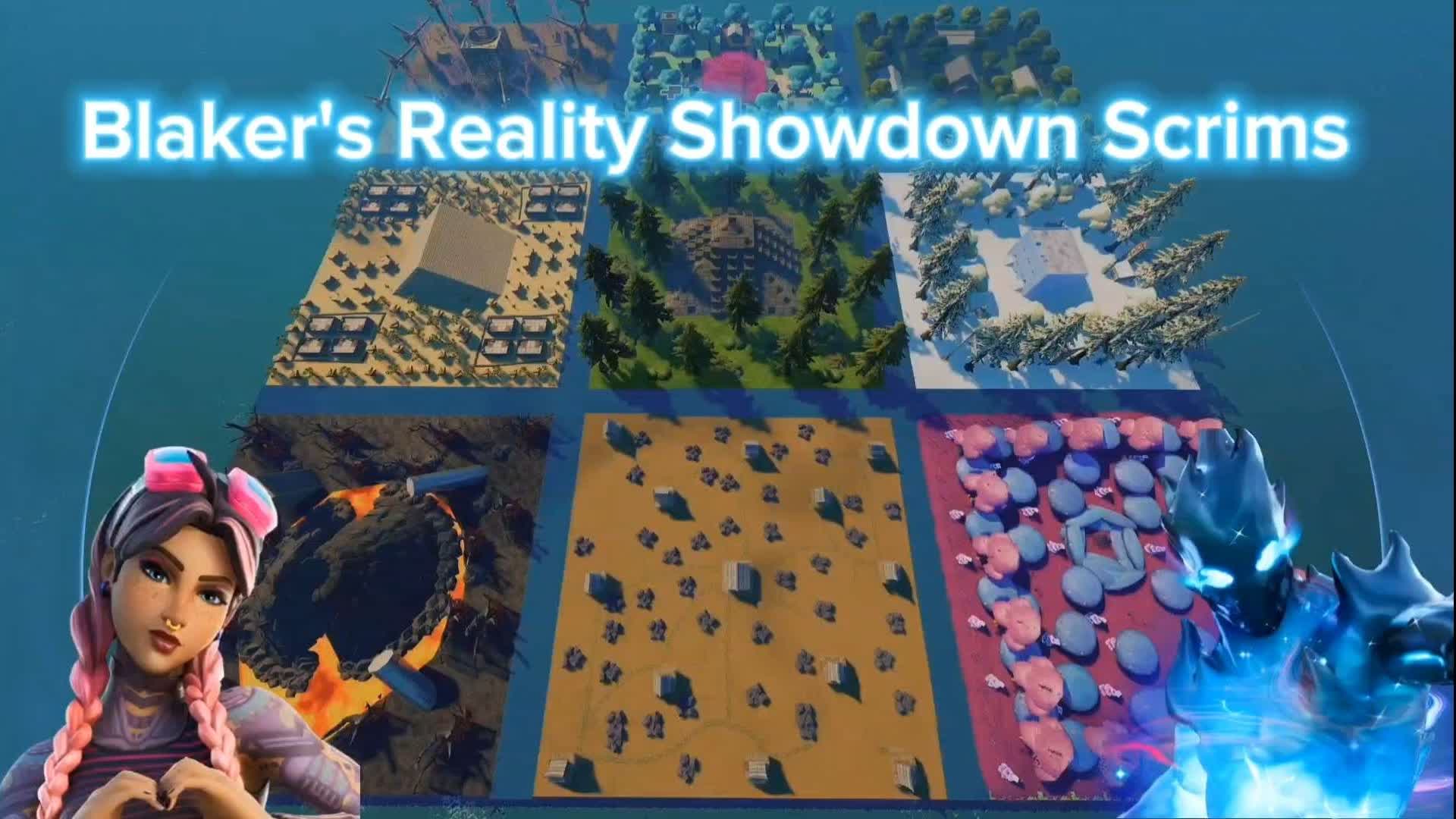 Blaker's Reality Showdown Scrims [ blakerxv ] – Fortnite Creative Map Code