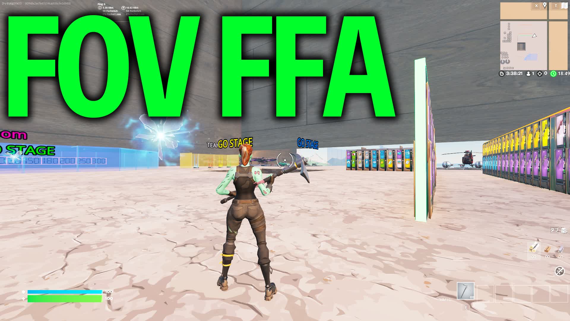 THE PIT FOV - FREE FOR ALL [ synoo ] – Fortnite Creative Map Code
