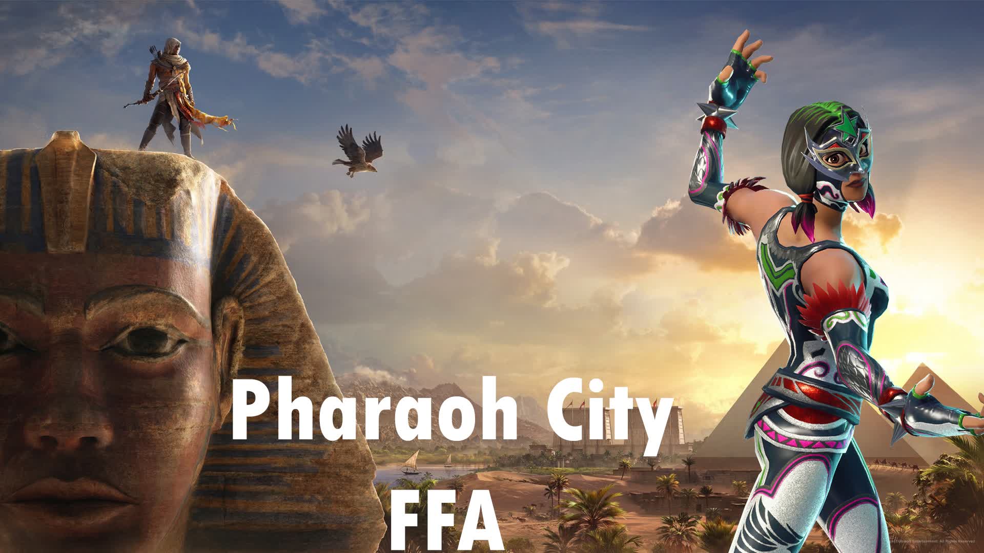 Pharaoh City FFA مدينة الفراعنة [ naruto ] – Fortnite Creative Map Code