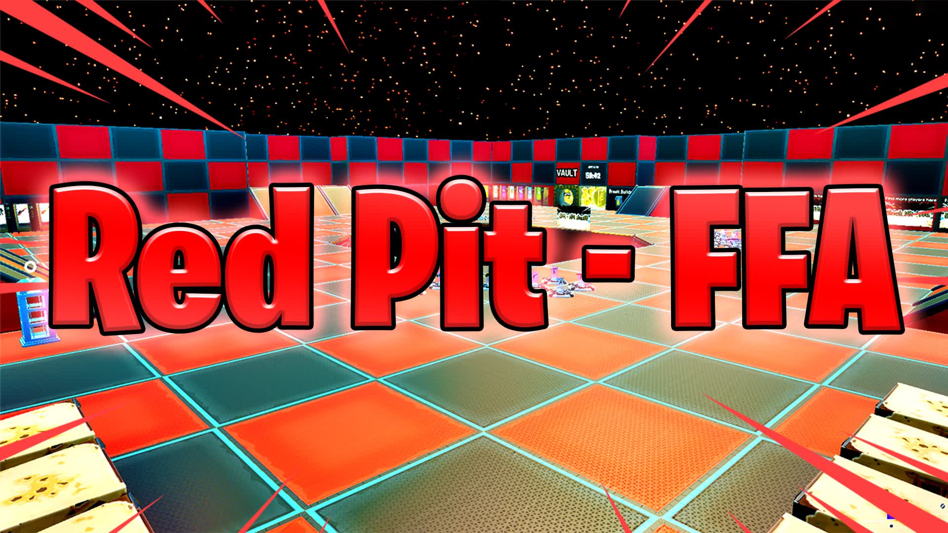 Red Pit - FFA [ tey ] – Fortnite Creative Map Code