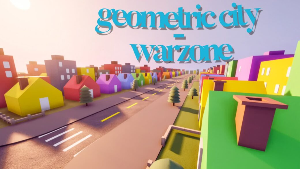 Geometric city - warzone [ 0278s ] – Fortnite Creative Map Code
