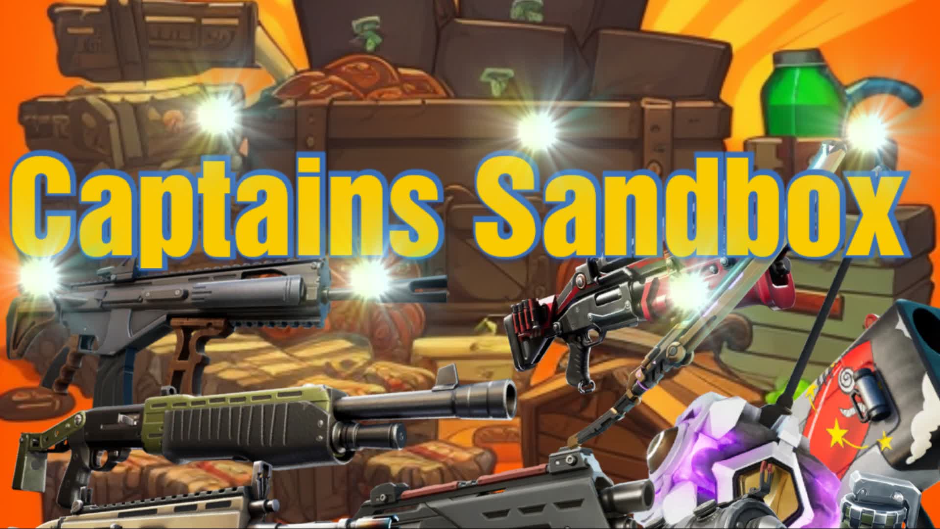 Captains Practice Sandbox [ captaincg ] – Fortnite Creative Map Code