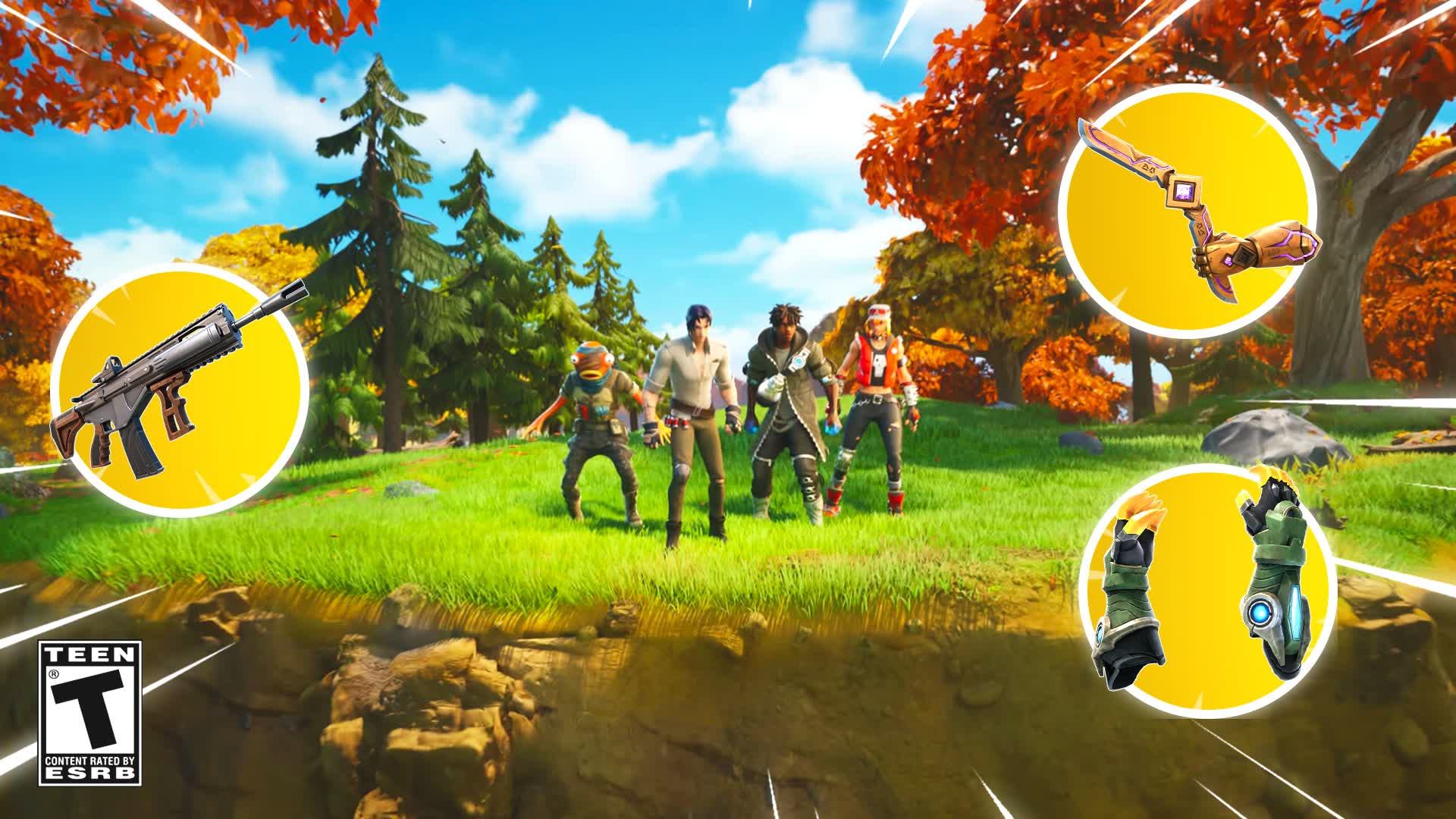 💫 New Weapons - Battle Royale 💫 [ nsmash ] – Fortnite Creative Map Code