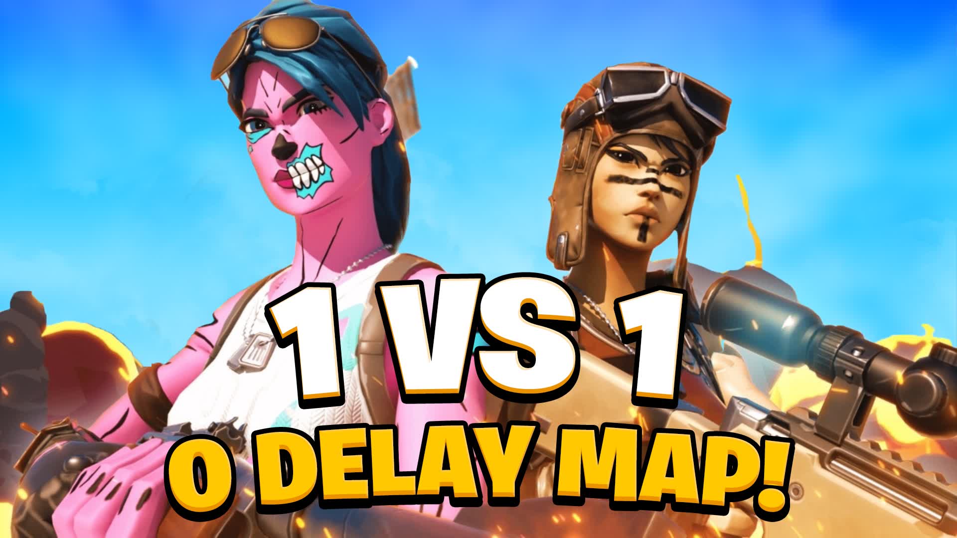 1 VS 1 - 0 DELAY - SayKamstar [ saykamstar ] – Fortnite Creative Map Code