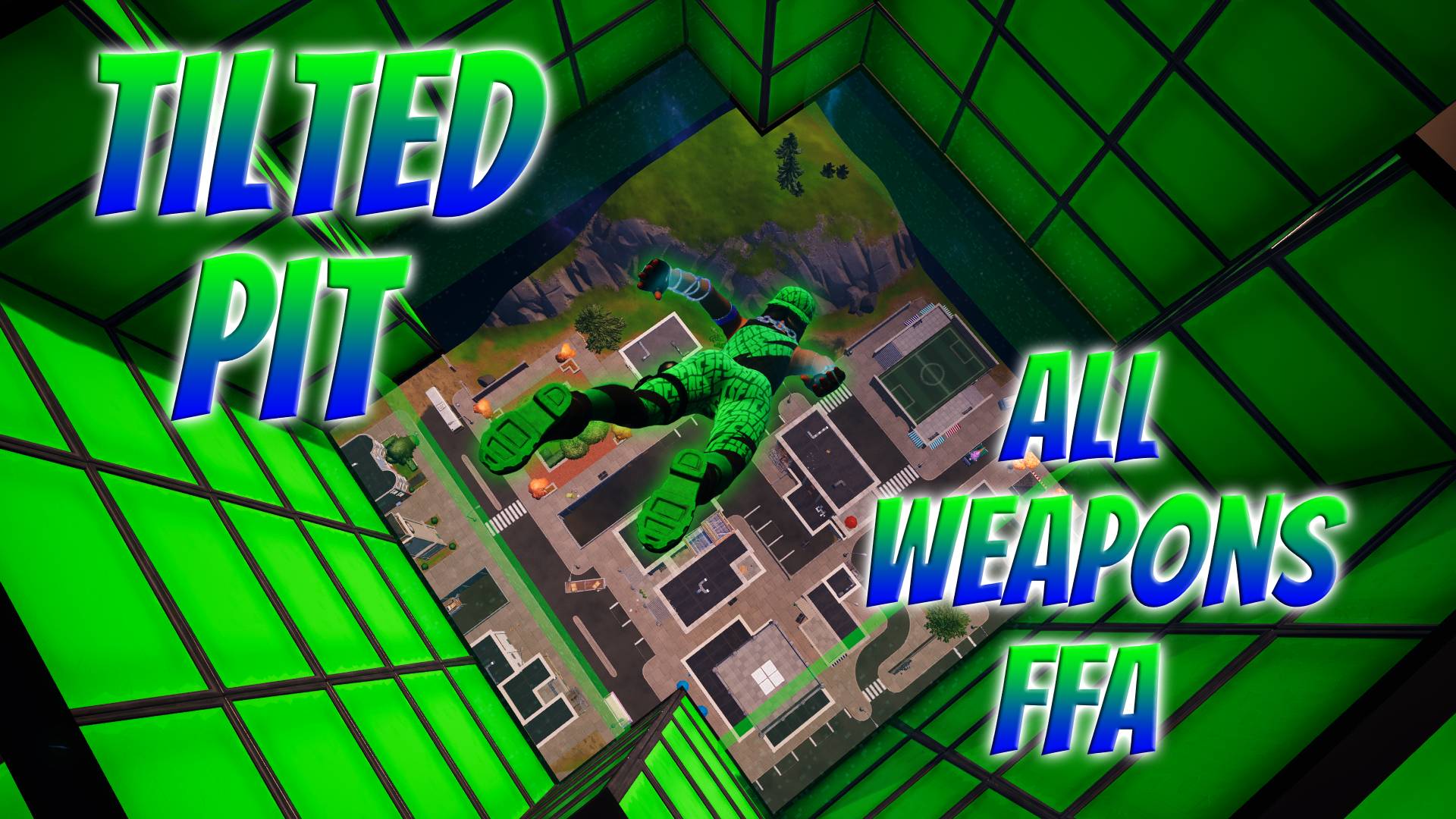 THE TILTED PIT Zero Build FFA [ kamien ] – Fortnite Creative Map Code