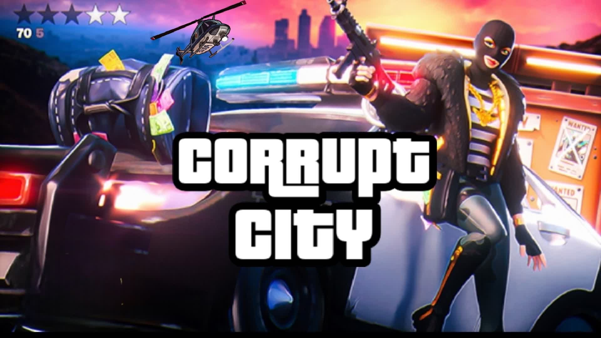 🏙 Corrupt City 🏙 [ wrecktko ] – Fortnite Creative Map Code