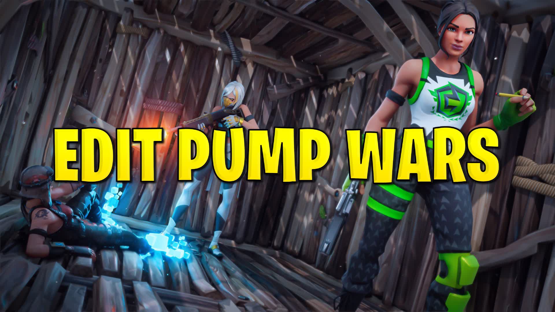EDIT PUMP WARS 📝 [ RBM ] – Fortnite Creative Map Code