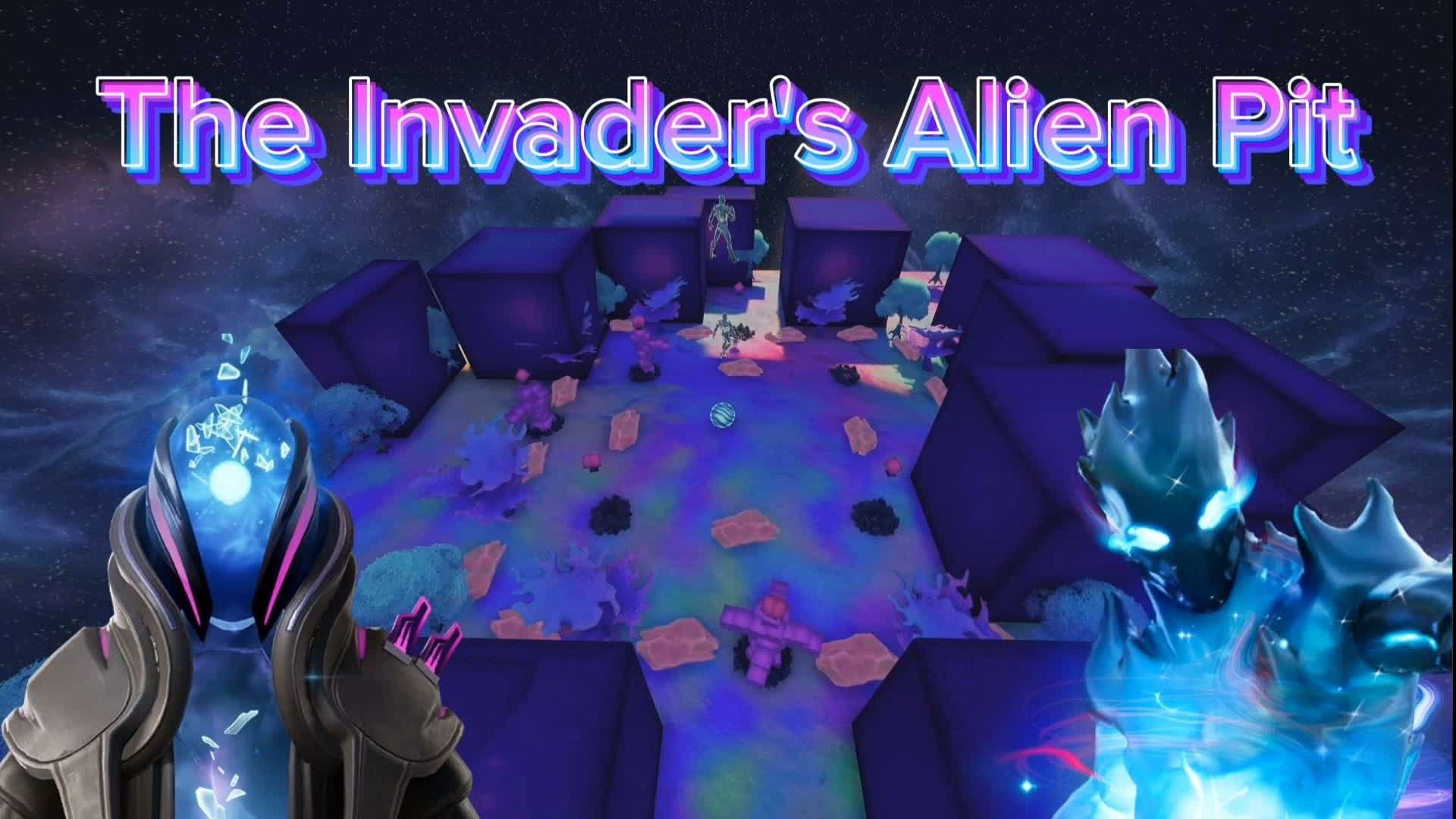 The Invader's Alien Pit [ blakerxv ] – Fortnite Creative Map Code
