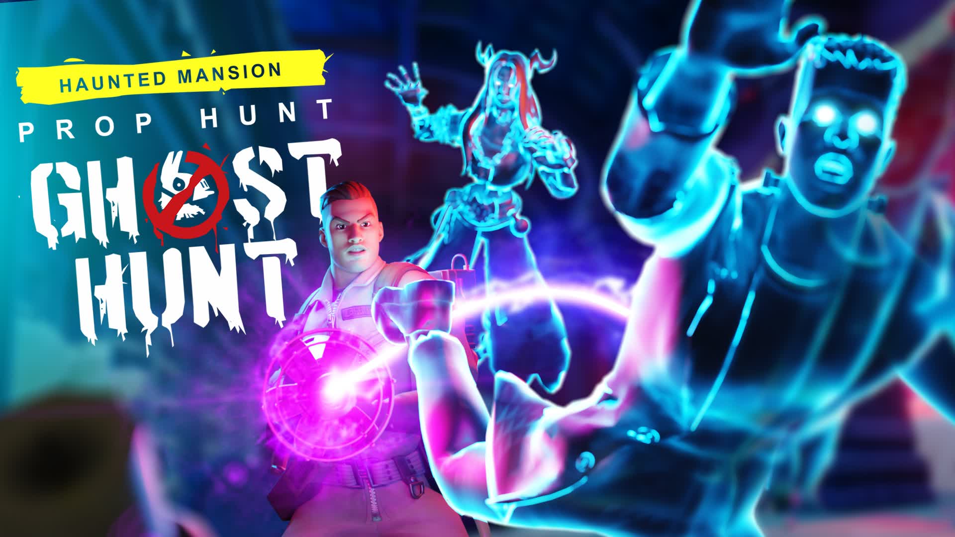 Haunted Mansion Ghost Hunt - Props Hunt [ dave_challa ] – Fortnite Creative Map Code