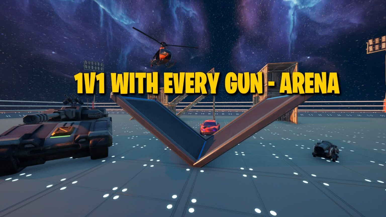 1V1 - ARENA - ANY GUN [ Apfel ] – Fortnite Creative Map Code