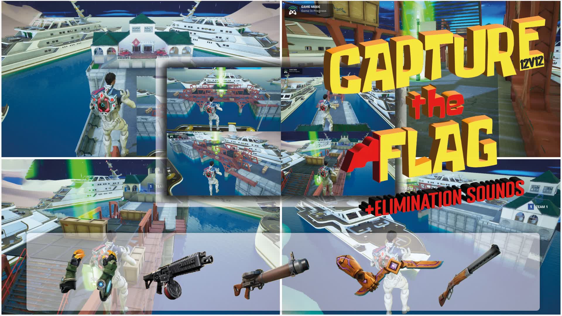 Capture The Flag (12v12) NEW SEASON [ mrtxxt ] – Fortnite Creative Map Code