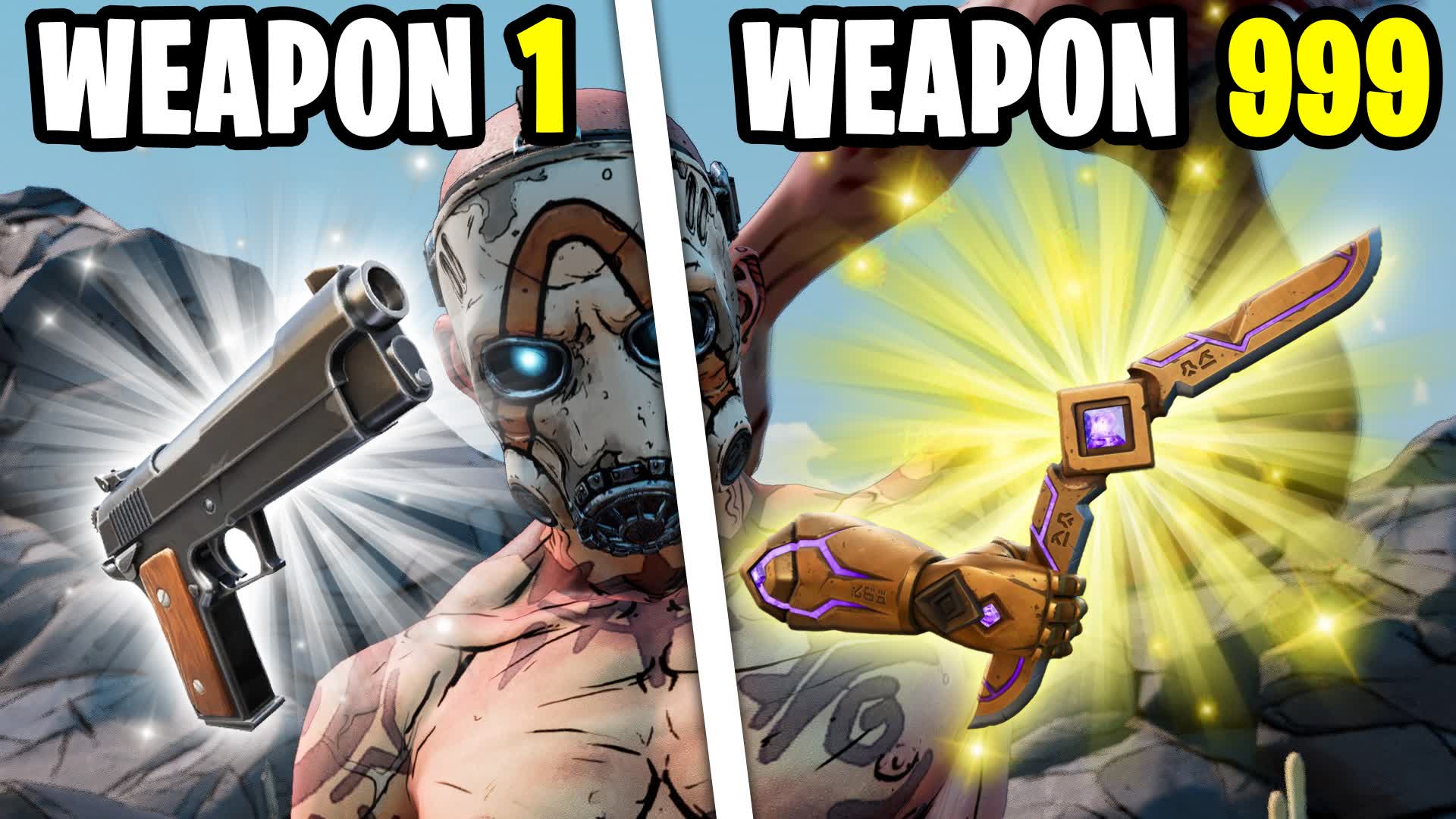 BORDERLANDS 🎯 One Shot Gun Game! [ kisatv ] – Fortnite Creative Map Code