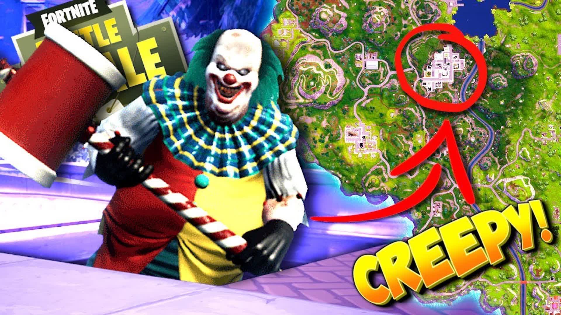 Creepy Clown Island [ xonxo9000 ] – Fortnite Creative Map Code