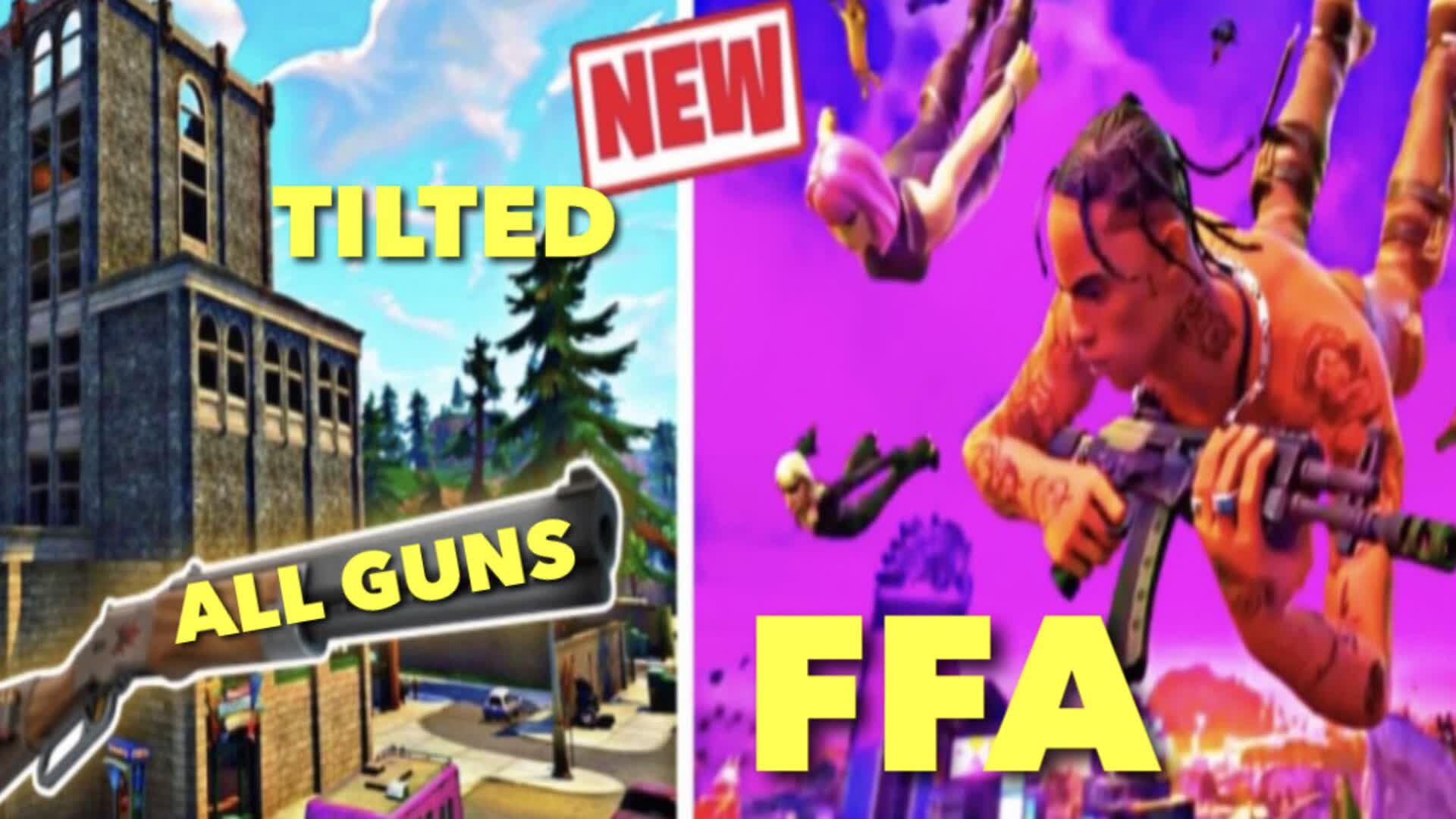 🆕TILTED SHOWDOWN - FFA🔥 [ rivalsfn ] – Fortnite Creative Map Code