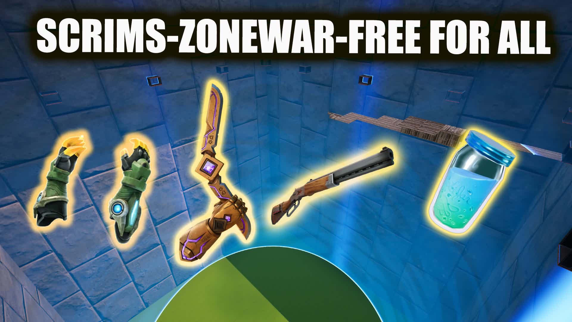 SCRIMS-ZONE WARS-FREE FOR ALL [ drfire ] – Fortnite Creative Map Code