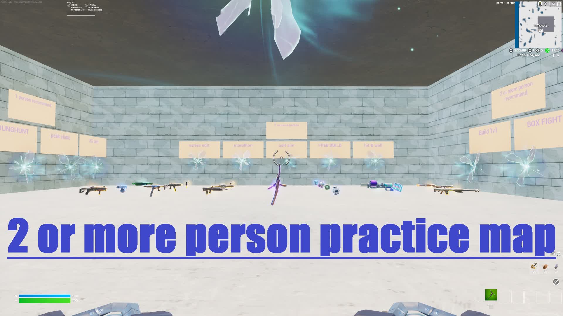 2 or more Party warm up MAP : POKOs [ pokos ] – Fortnite Creative Map Code