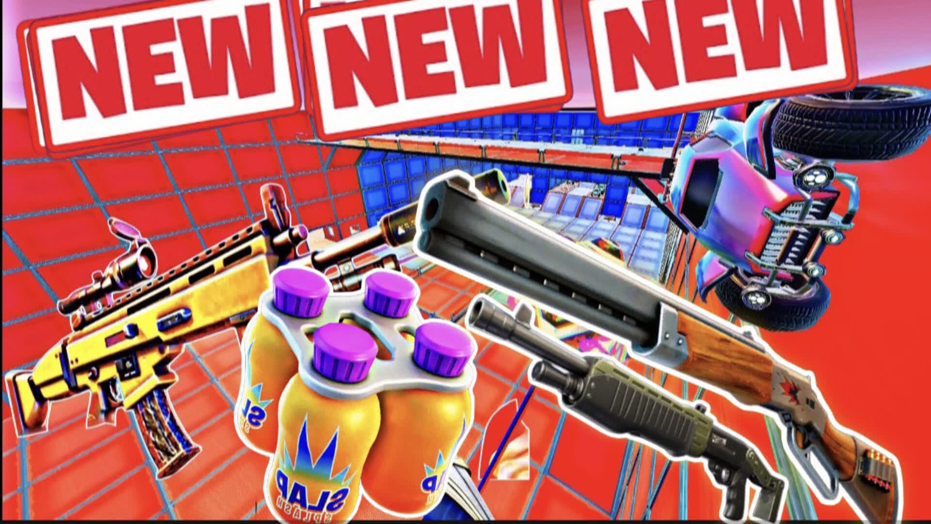 🆕NEW UPDATE🆕CRAZY RED vs BLUE🆕 [ rivalsfn ] – Fortnite Creative Map Code