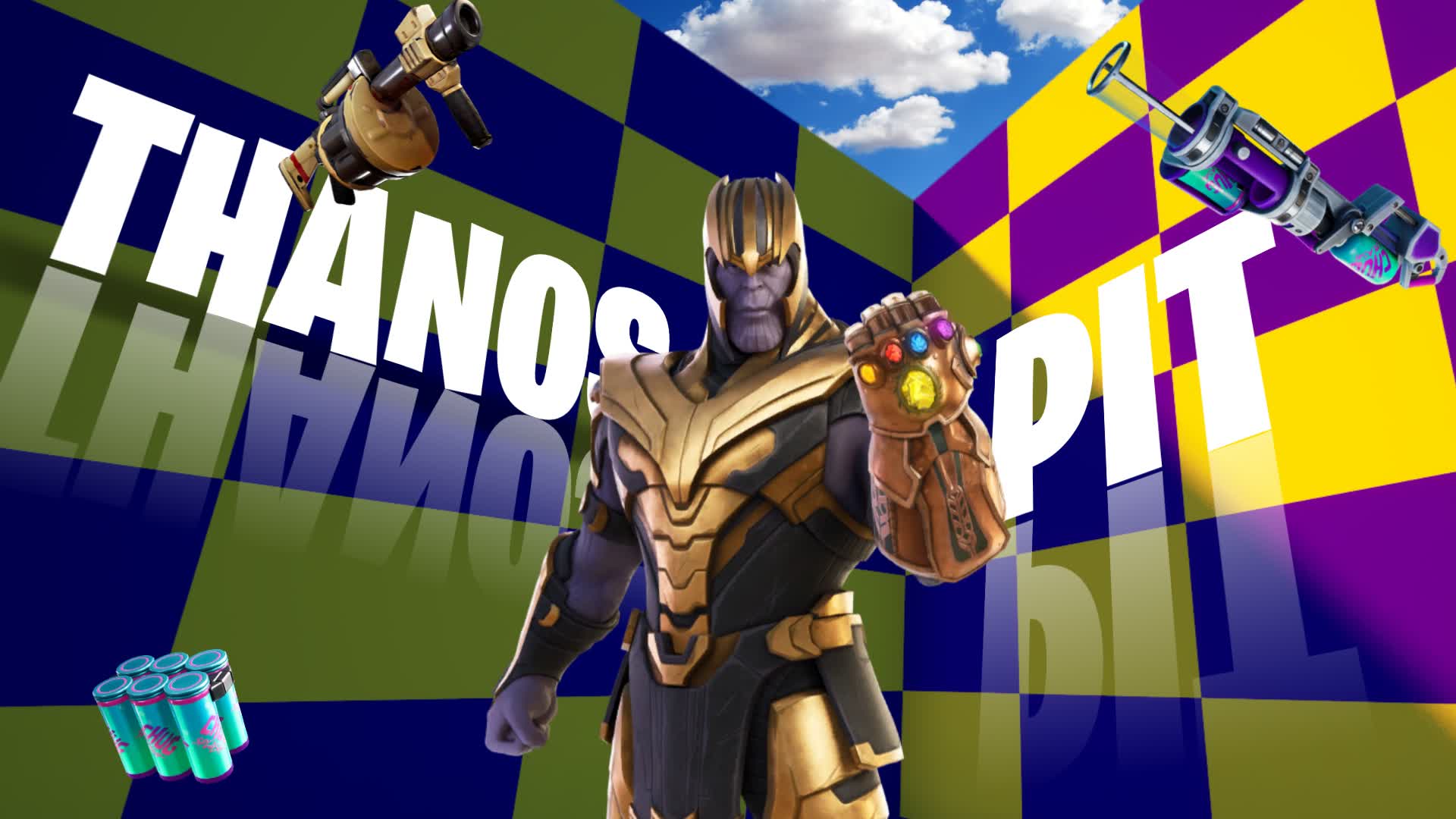 Thanos pit - free for all [ arung ] – Fortnite Creative Map Code