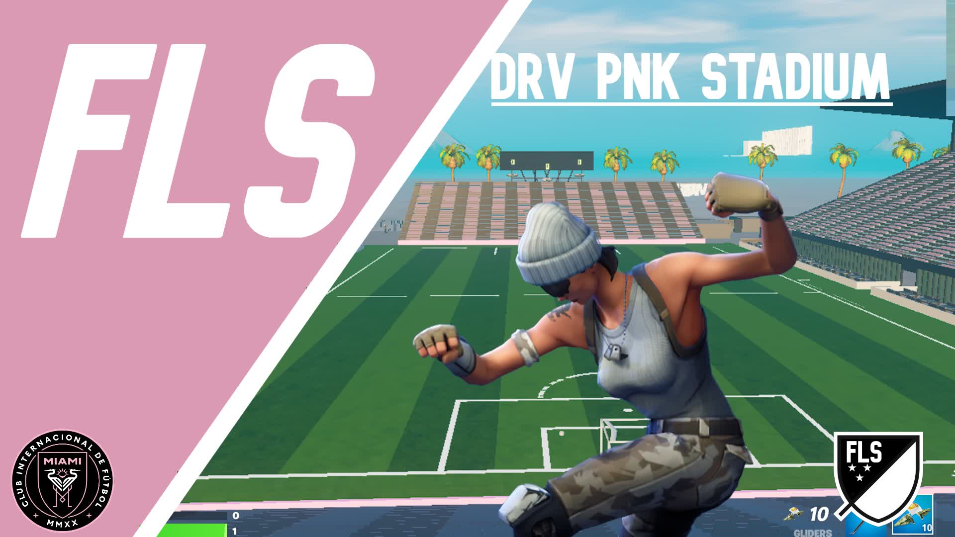 DRV PNK Stadium (FLS) [ cervie ] – Fortnite Creative Map Code