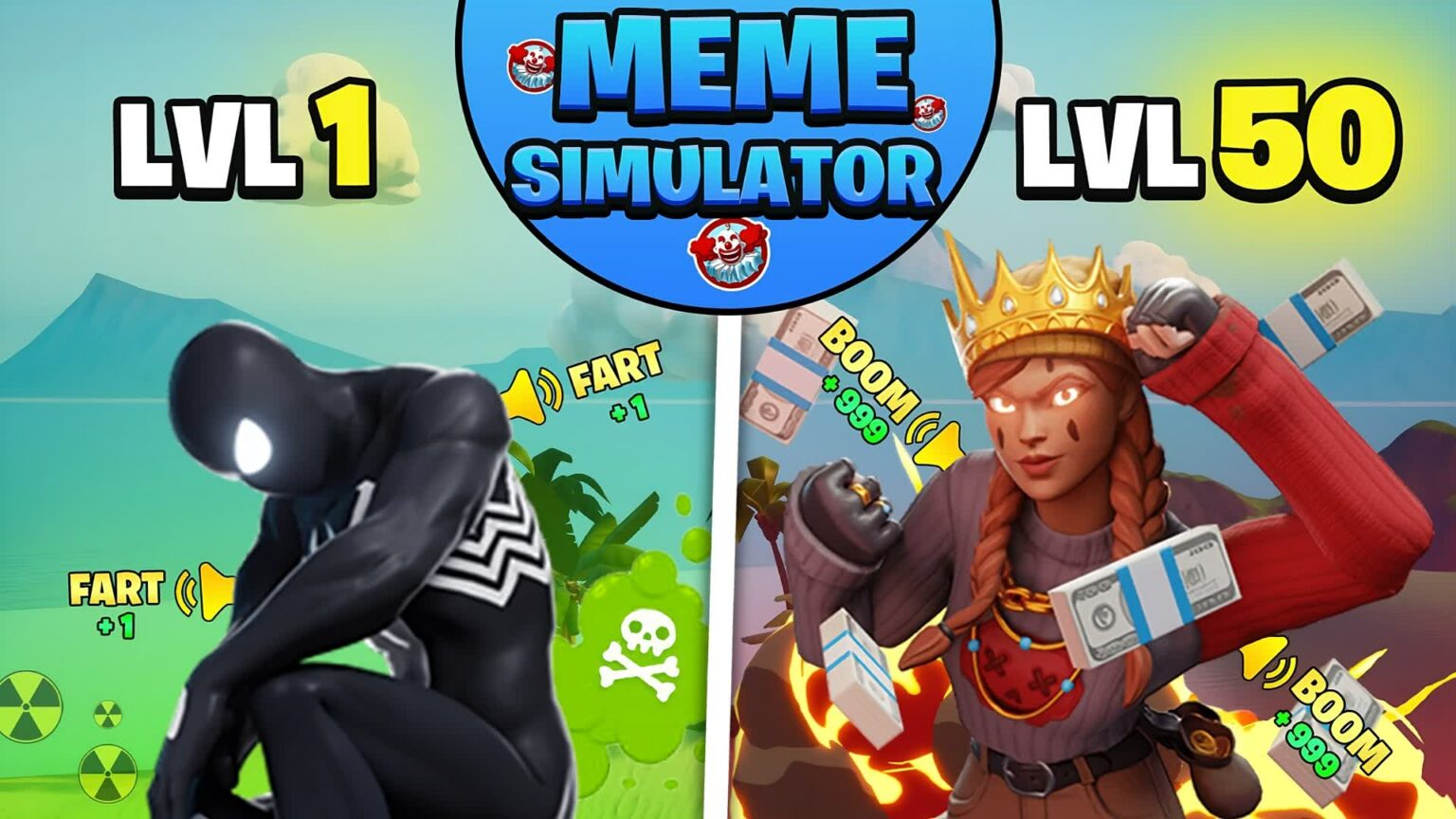 MEME SIMULATOR [ emaer_isof ] – Fortnite Creative Map Code