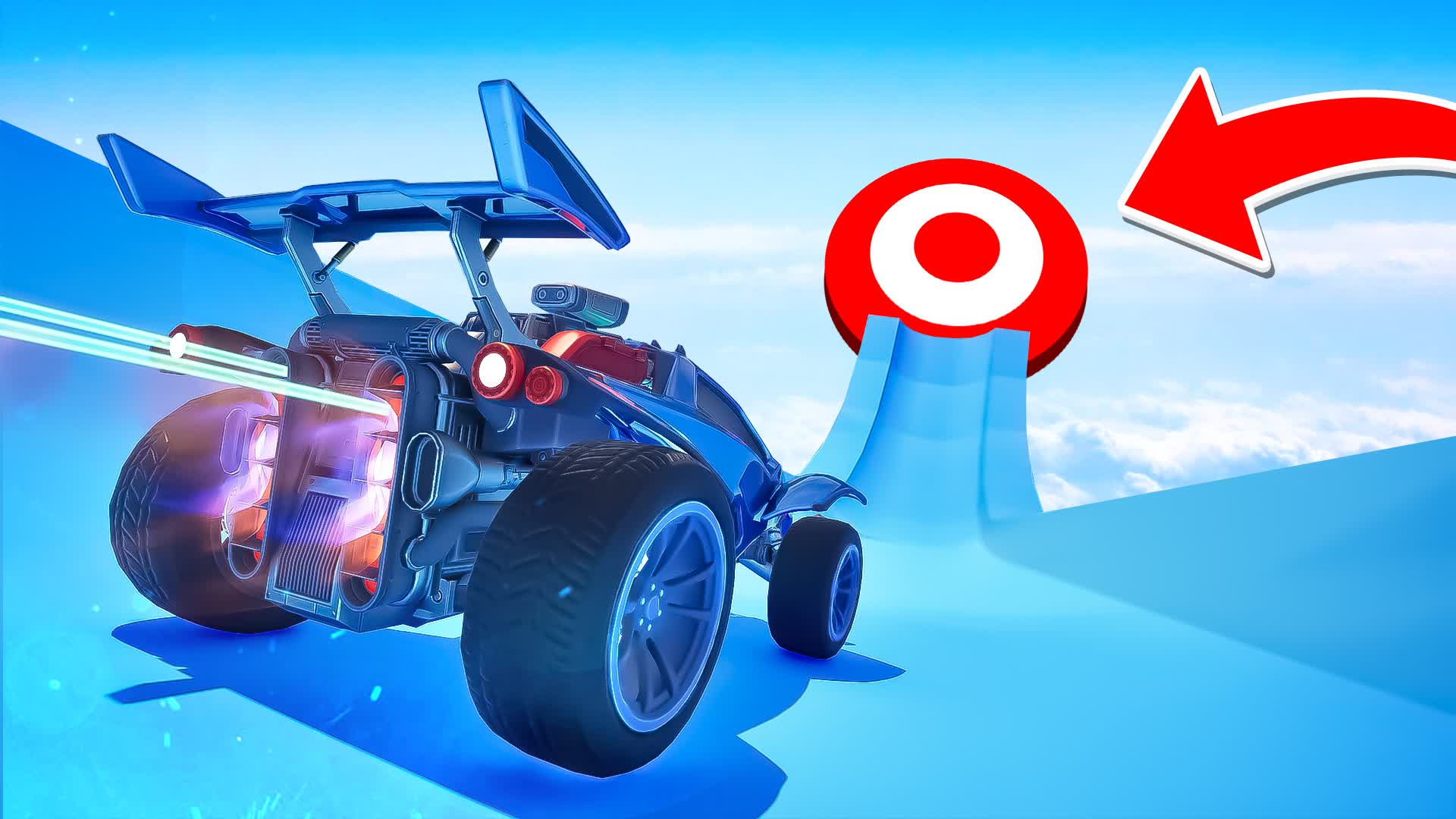 🚀 NEW MEGA TARGET RAMP XXL 🚗 [ russie ] – Fortnite Creative Map Code