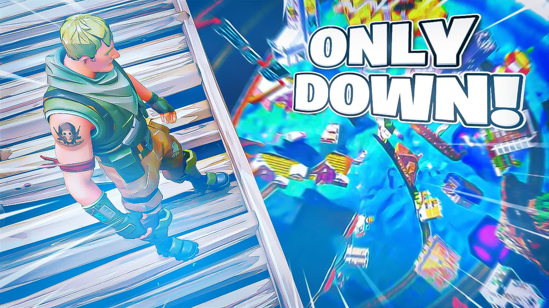 MINI ONLY DOWN FORTNITE [ naxy ] – Fortnite Creative Map Code